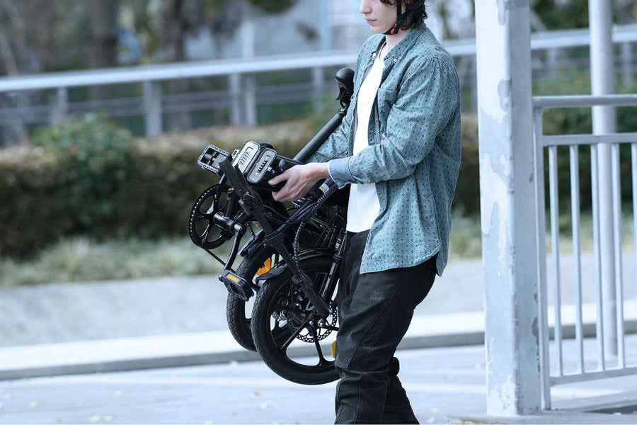 Finbike U3 Folding Electric Bike 250W 55km Range 2-3h Charge – FinBike.com